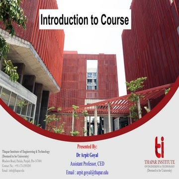 1 Introduction (1).pdf | Postgraduate Education | College Education