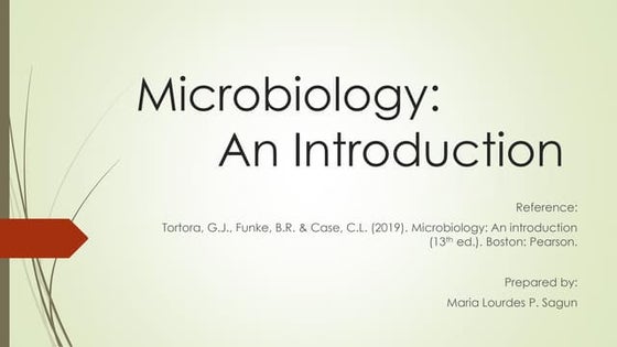 1. Introduction to Microbiology & Parasitology lecture | PPTX | Biological Sciences | Science