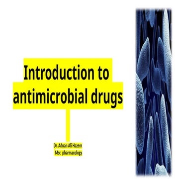 Introduction to antimicrobial drugs.ppt