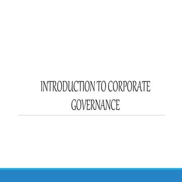INTRODUCTION TO CORPORATE GOVERNANCE.pptx