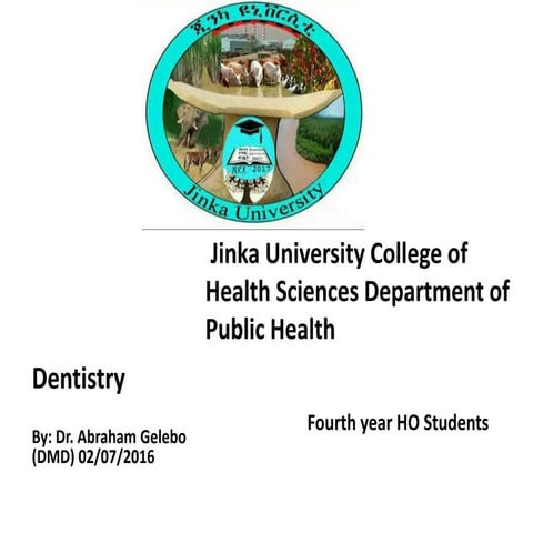 1) Introduction to Dentistry study about teeth and.pptx