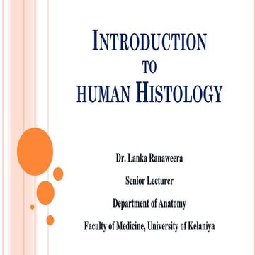 Histology Lab manual | PDF