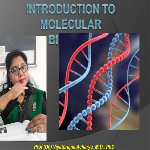 1 introduction to molecular biology | PPTX