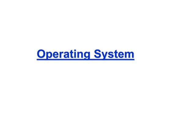 Batch Operating System Pptx Operating Systems Computer Software 4577