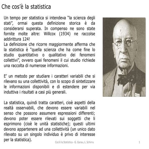 Introduzione ai metodi statistici | PPSX