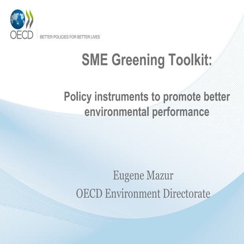 1 item1 sme greening toolkit | PDF