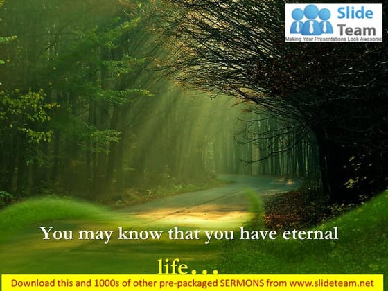 Teleios U - Ephesians 1:5 | PPT