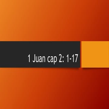 1 Juan cap 2 | PPTX