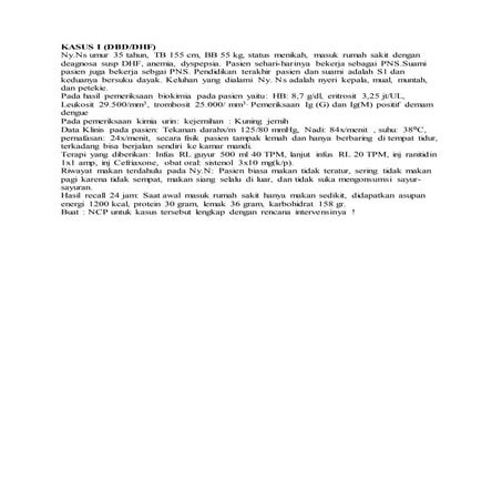 Studi Kasus DBD | DOC