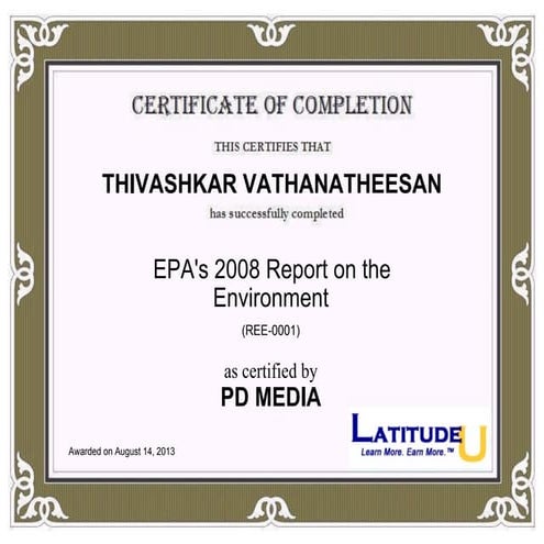 Ep certificate 2 | PPT