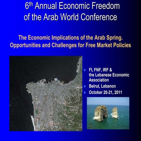 Syria and the Economic Freedom of the Arab World Report 2009 | PPT