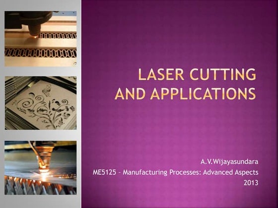 Laser-Cutting.ppt | Chemistry | Science