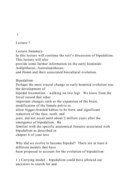 Australopithecus | PPTX