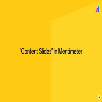 Mentimeter - Interactive Slides - Beispiele | PDF