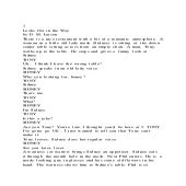 1 Looks Get in the Way by D. M. Larson There is a nice resta | DOCX