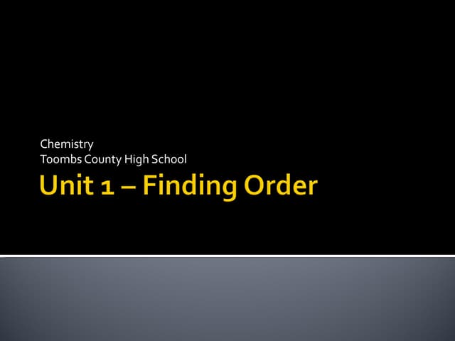 Chapter 1 - Introduction to Chemistry | PPT