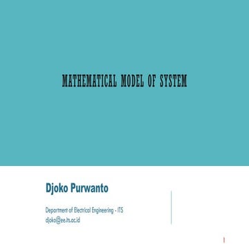 1 Mathematical Model of System - 280822.pdf