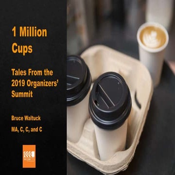 1 Million Cups Organizers Summit 2019 | PPTX