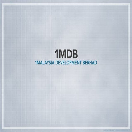 1MDB Investor Presentation Deck July 2016.pdf