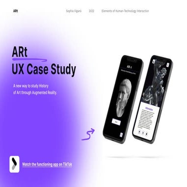 ARt app | UX Case Study | PDF