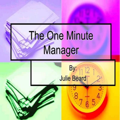 The One Minute Manager.pdf