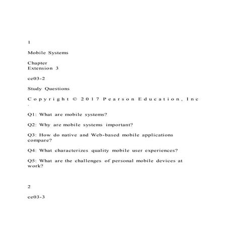 1Mobile SystemsChapter Extension 3ce03-2Stud | PDF
