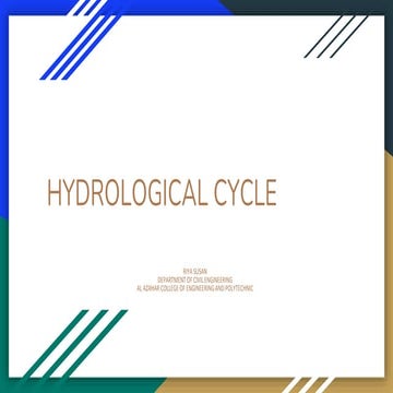 1 module hydrology (1) | PPT