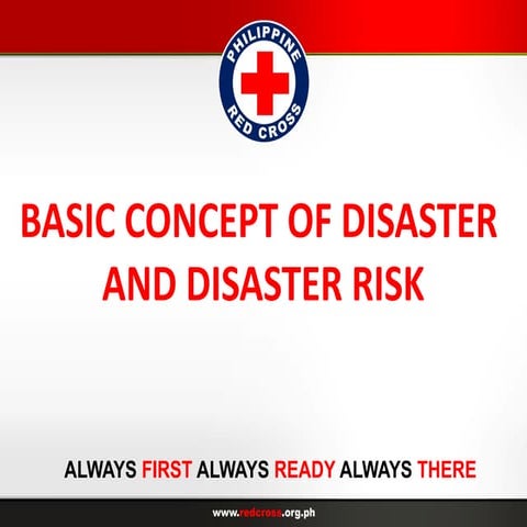 1 Module I Basic Concept of Disaster and Disaster Risk (1).pptx