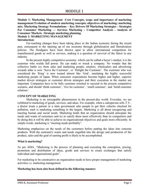 Introduction to sales & marketing | PPT