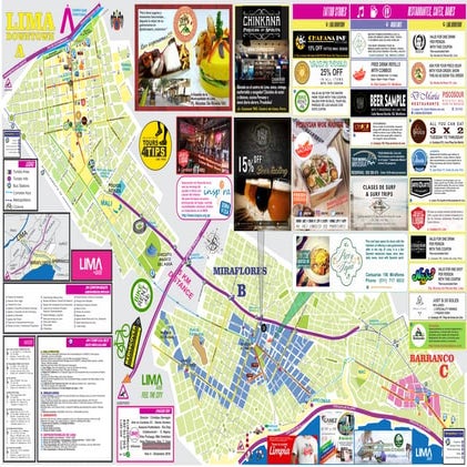 MAPA LIMAGUIDE.PE | PDF