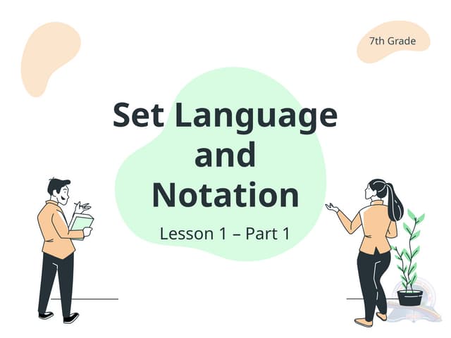 Math 7 | lesson 1 Sets | PPTX