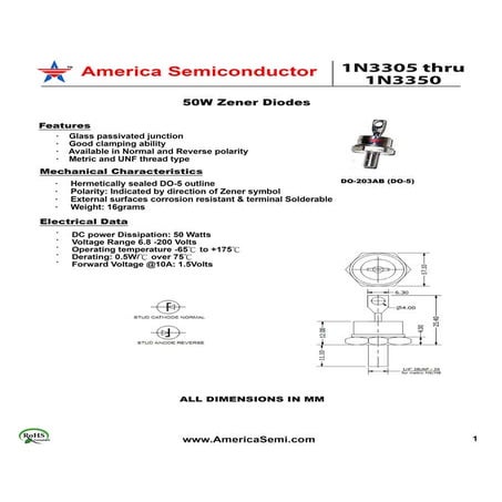 1 n3305 -1n3350_(50_watt) | PDF