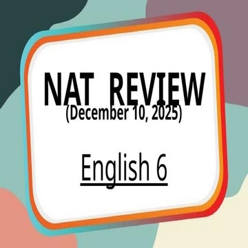 2 NAT REVIEWER ENG.6.pptx .............. | PPTX