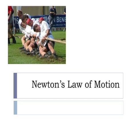 (1) newtons law of motion | PPT