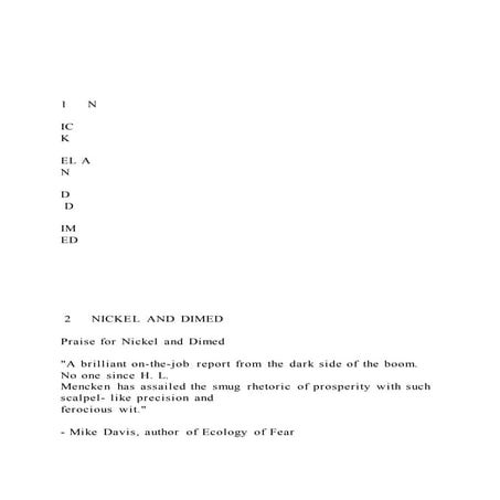 1 NICKEL AND DIMED | DOCX