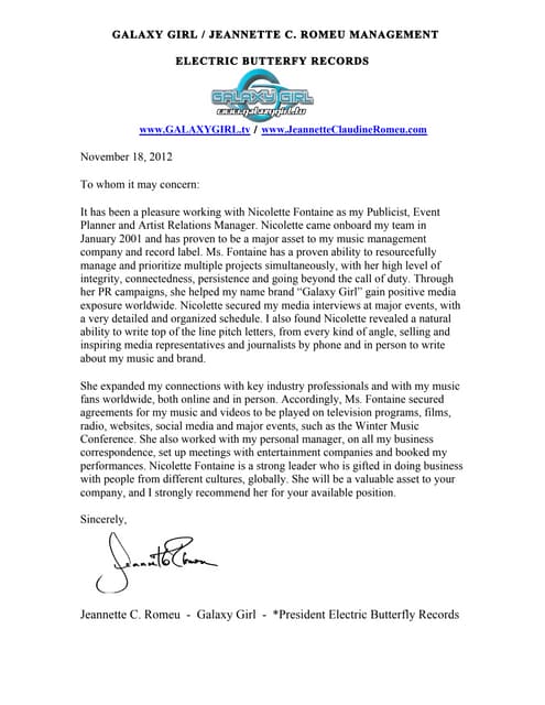 Recommendation Letter | PDF