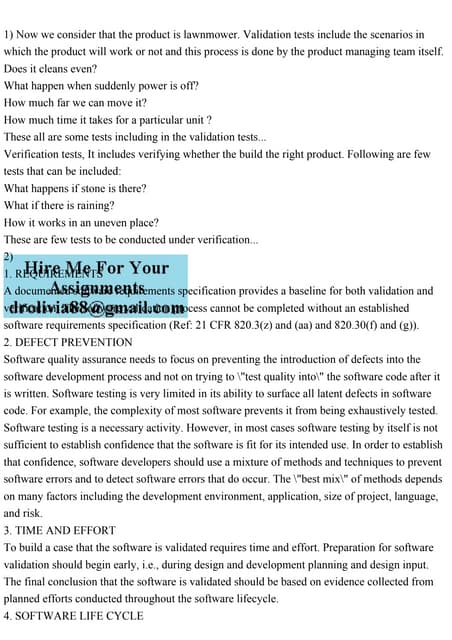 Software Validation for Medical Devices | DOCX | Pharmaceutical ...