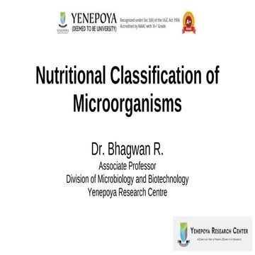 Nutritional Forms Of Microorganisms With Diagram