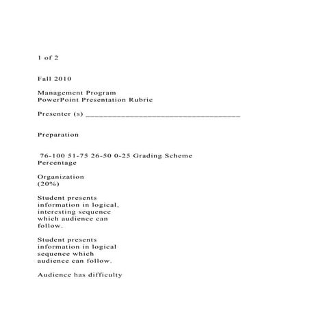 1 of 2 Fall 2010 Management Program PowerPoint P.docx