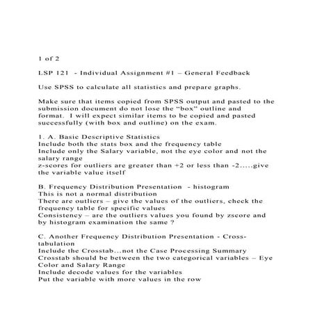 1 of 2 LSP 121 - Individual Assignment #1 – General Feedb.docx