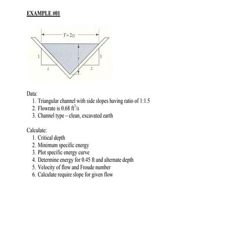 1 open channel problems 1-1 | PDF