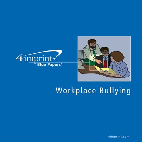 Workplace Bullying Blue Paper | PDF