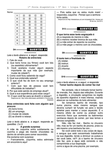 Prova-ason-2012 | PDF