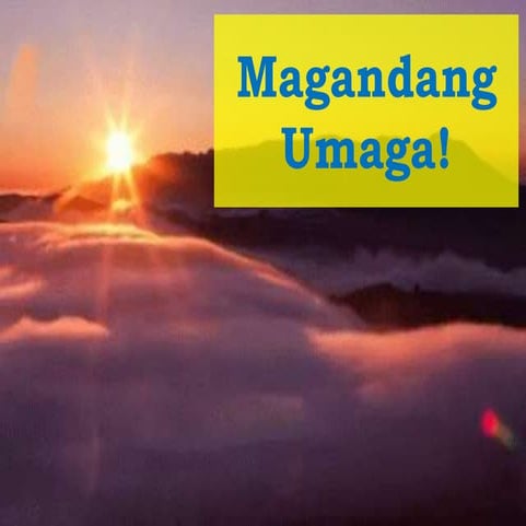 Mga pananda | PPTX
