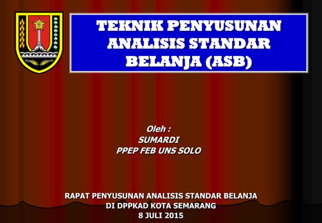 ASB dalam Perencanaan dan Penganggaran | PDF
