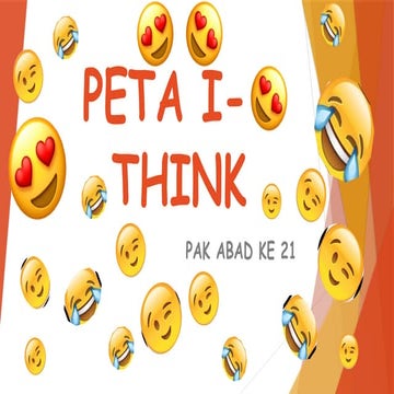 1 PETA I-THINK.Bahan bantu mengajar Pembelajarana Abad 21 | PPTX