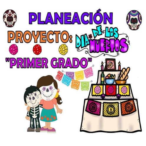 Proyecto Escolar Altar Dia De Los Muertos