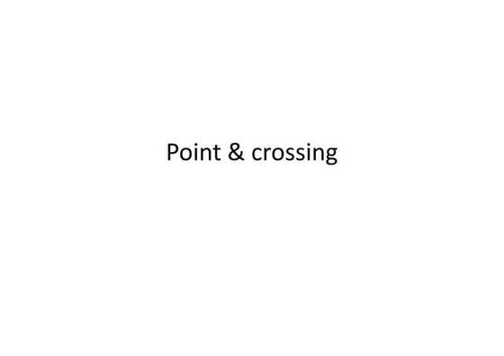 11.track junctions and layouts | PPTX | Rail Travel | Travel Type