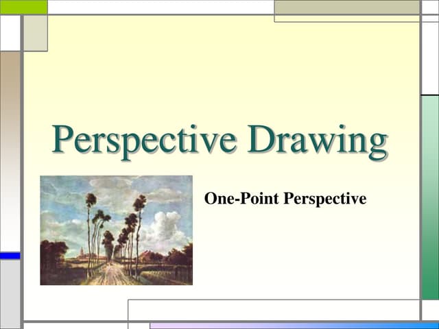 Basic 2 Point Perspective | PPT