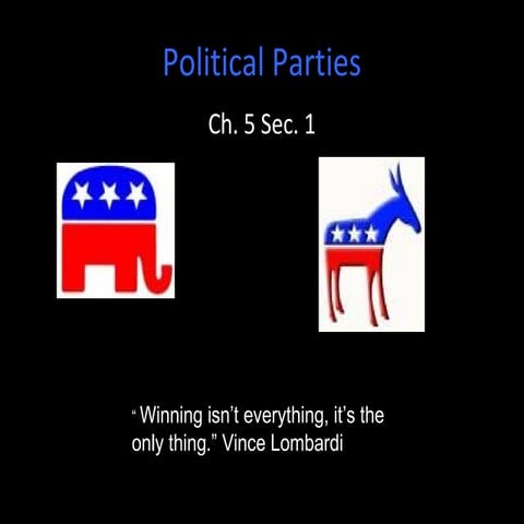 1 political parties chap 5 sec 1,2,3 | PPT